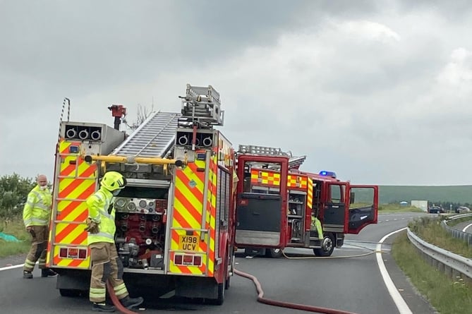 Building fire in Truro | voicenewspapers.co.uk